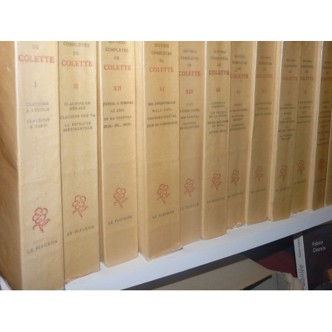 Colette Œuvres complètes Flammarion Edition du fleuron 1948 1ere ...